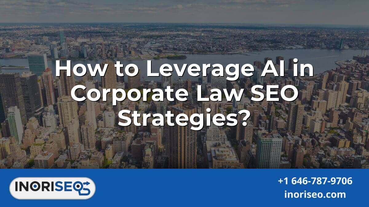 How To Leverage AI In Corporate Law SEO Strategies?