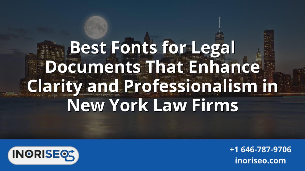 Best Fonts For Legal Documents That Enhance Clarity And Professionalism ...