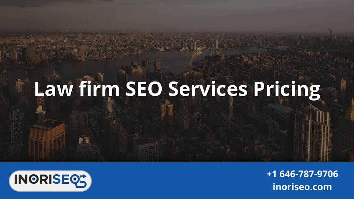 Law Firm SEO Services Pricing
